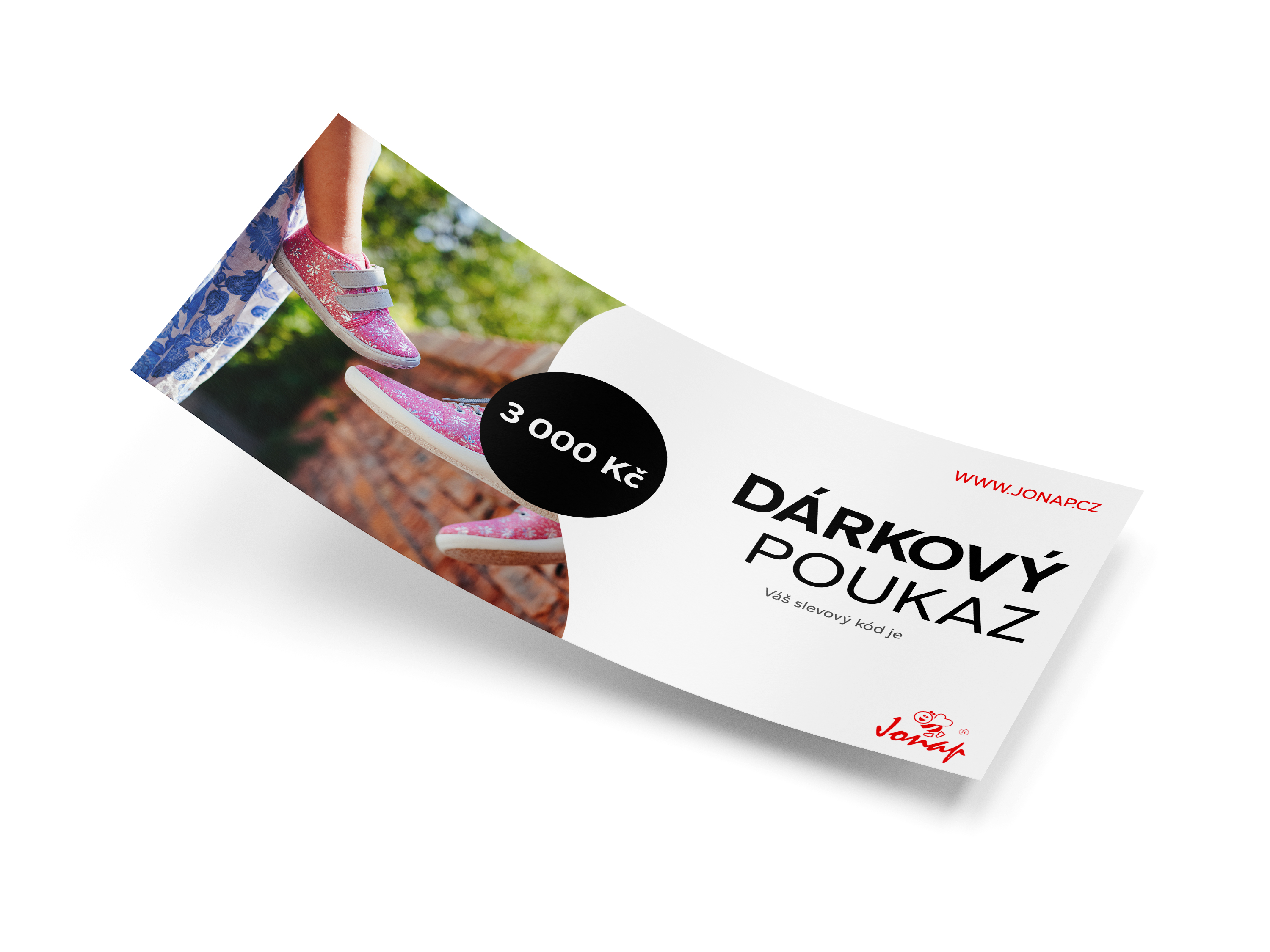 Dárkové poukazy - Jonap - Barefoot obuv